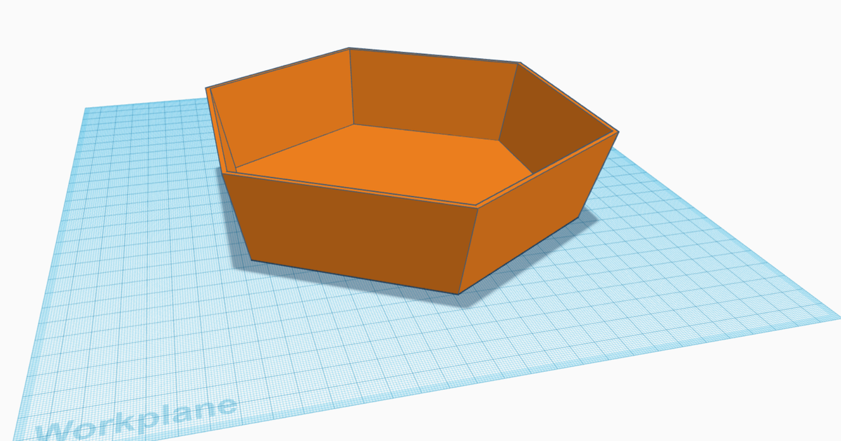 Hex Bowl by RVN | Download free STL model | Printables.com