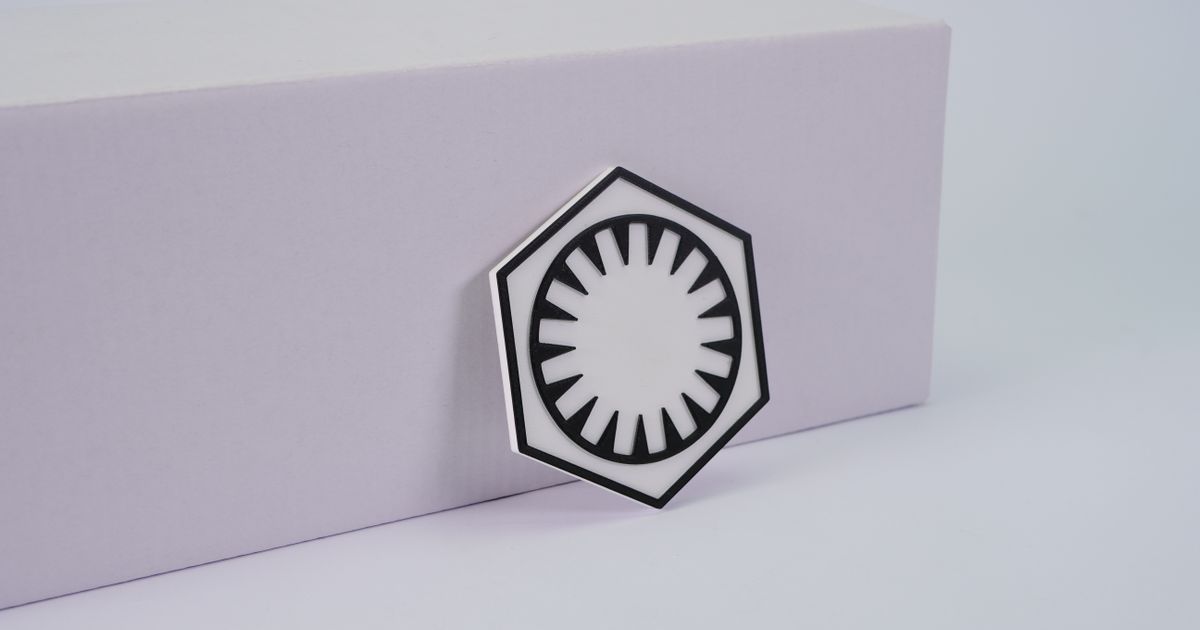 Star Wars First Order Logo Magnet by Marcin Mączewski | Download free ...