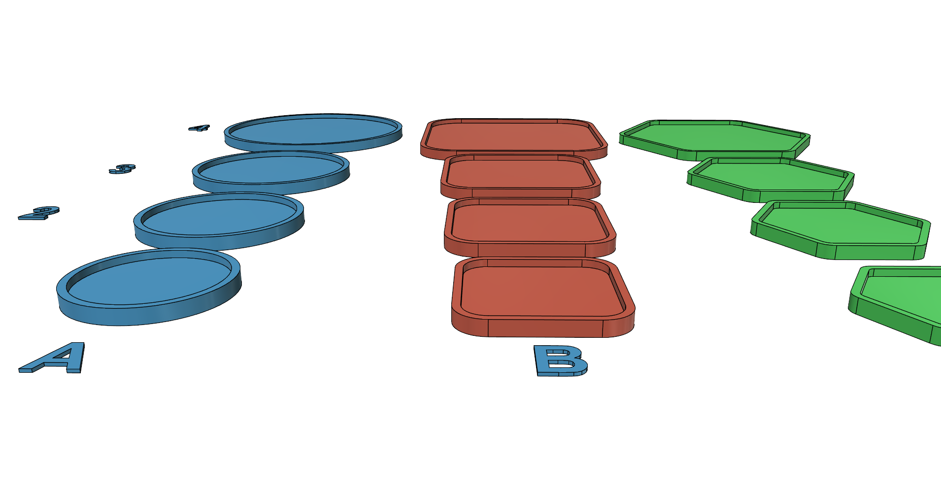 Coaster coasters von REDZC | Kostenloses STL-Modell herunterladen ...