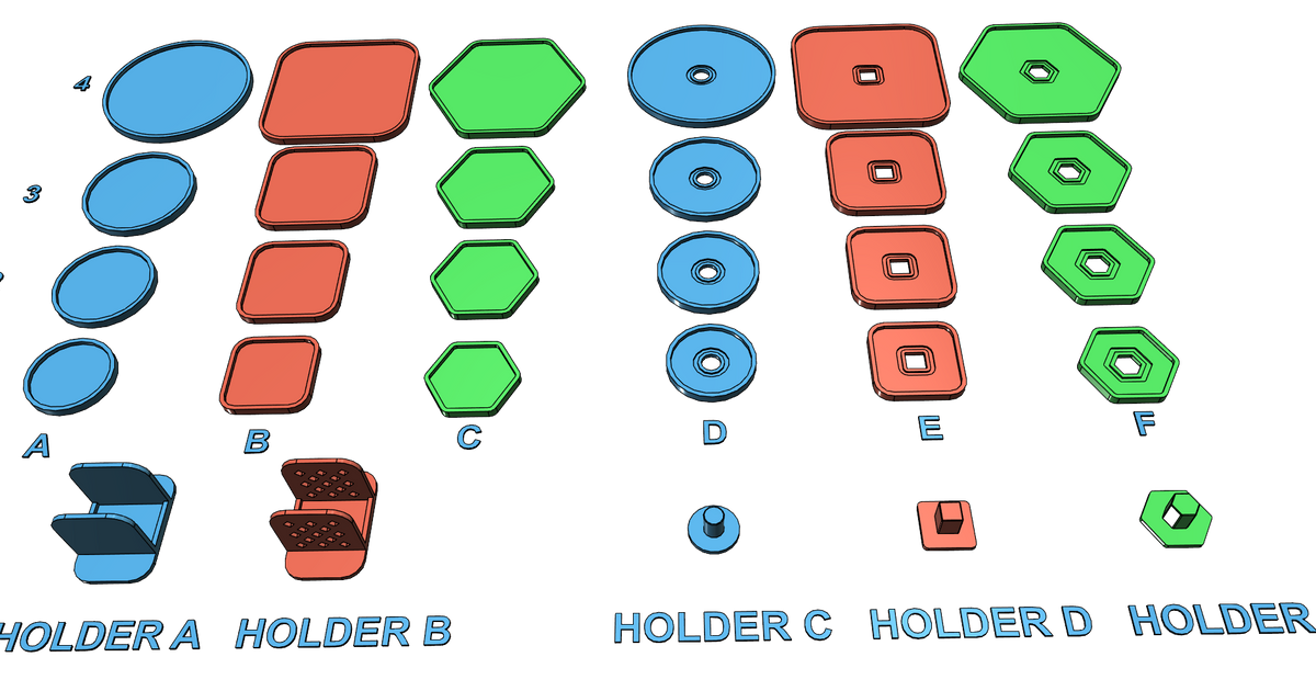 Coaster coasters von REDZC | Kostenloses STL-Modell herunterladen ...