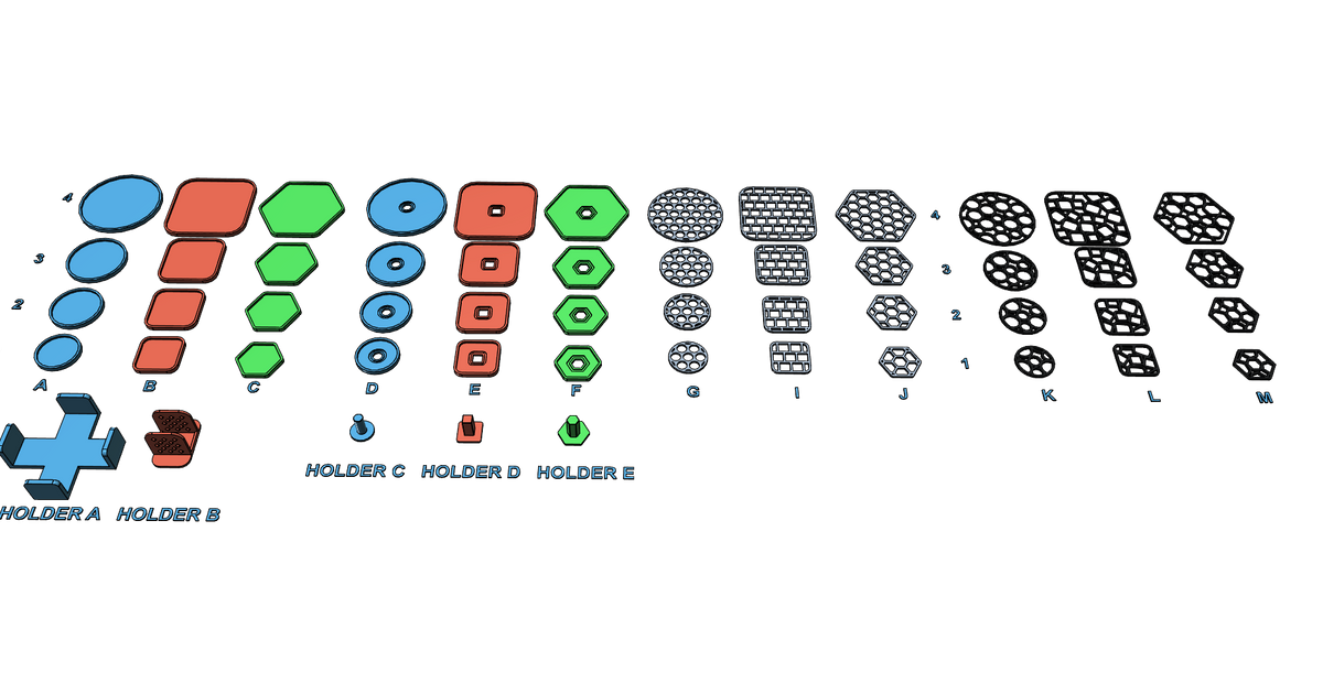 Coaster coasters por REDZC | Descargar modelo STL gratuito | Printables.com
