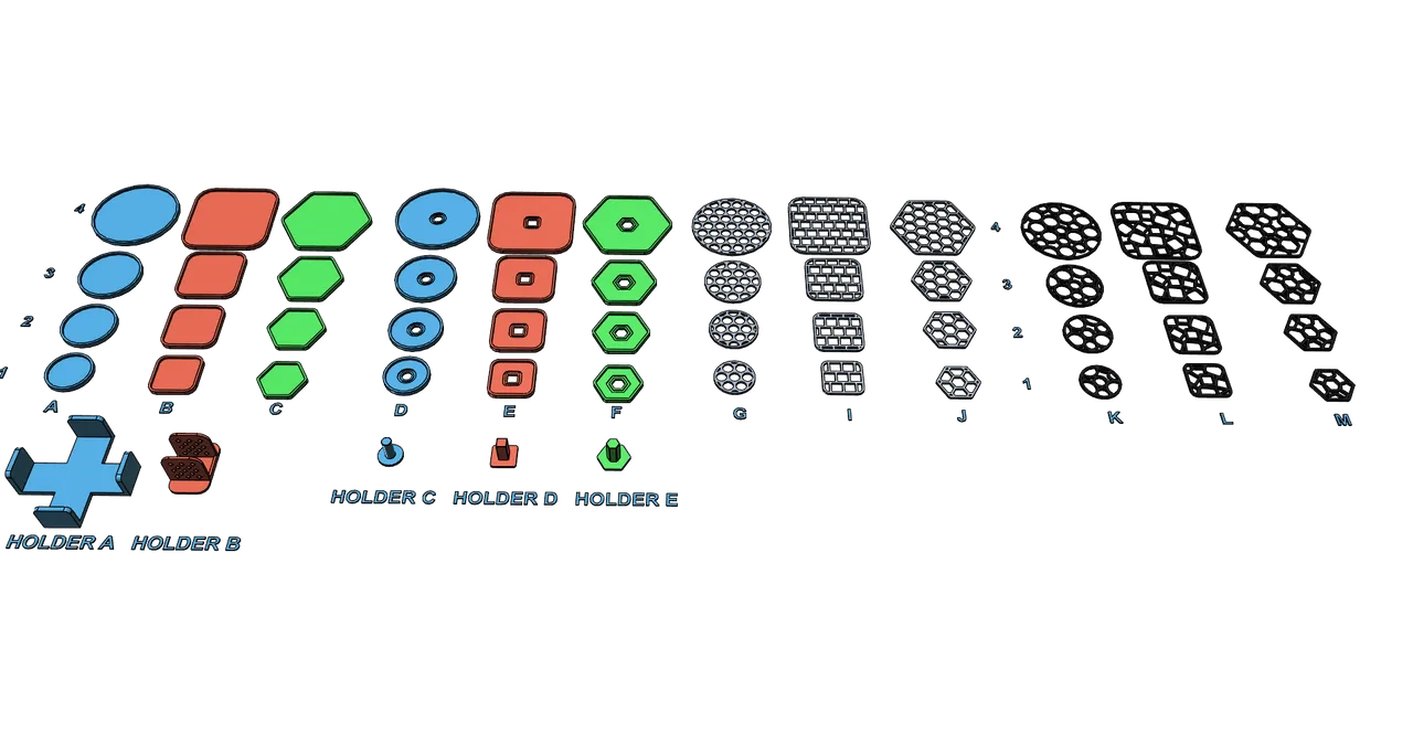 Coaster coasters by REDZC | Download free STL model | Printables.com