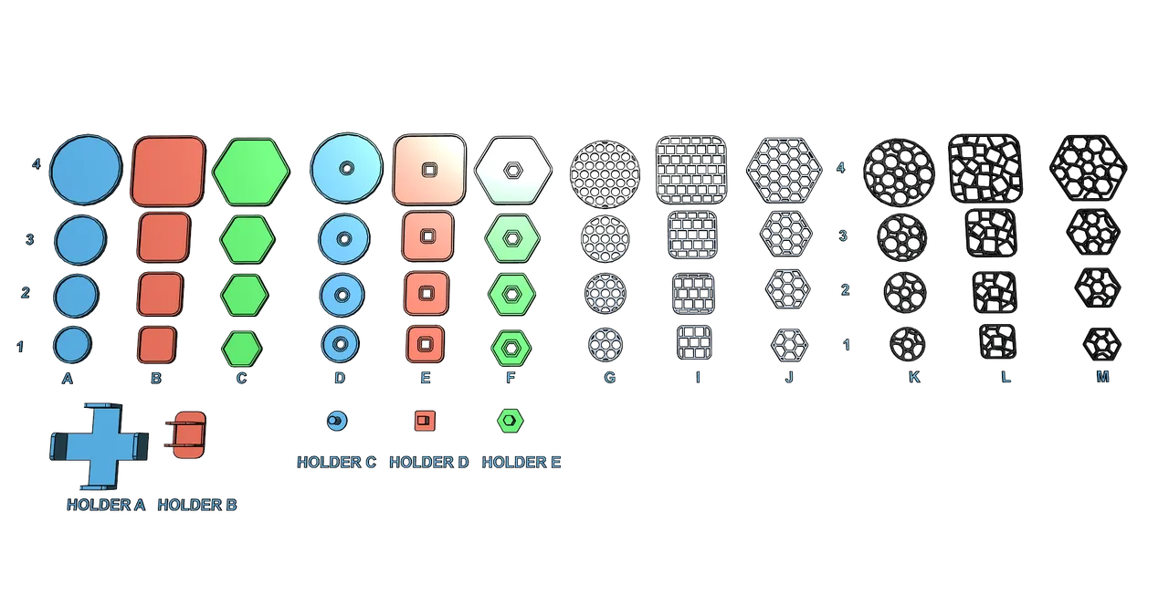 Coaster coasters by REDZC | Download free STL model | Printables.com