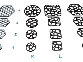 Coaster coasters by REDZC | Download free STL model | Printables.com