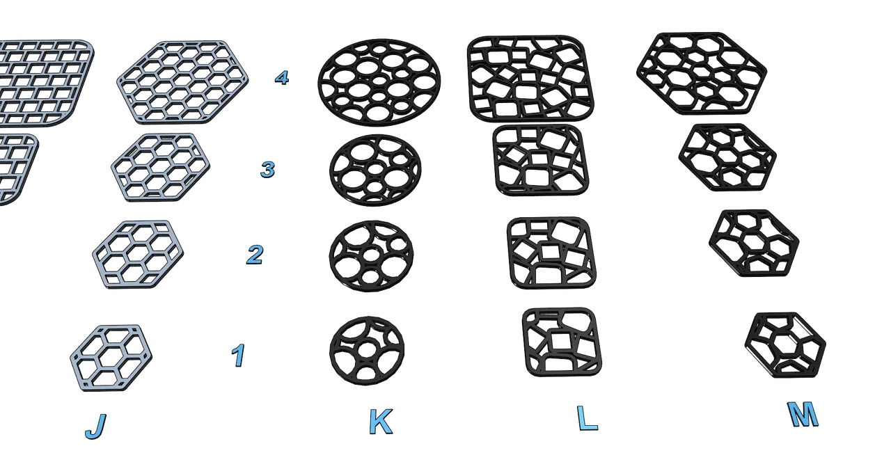 Coaster coasters by REDZC | Download free STL model | Printables.com