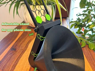 Phone horn repro by Mik Fik | Download free STL model | Printables.com