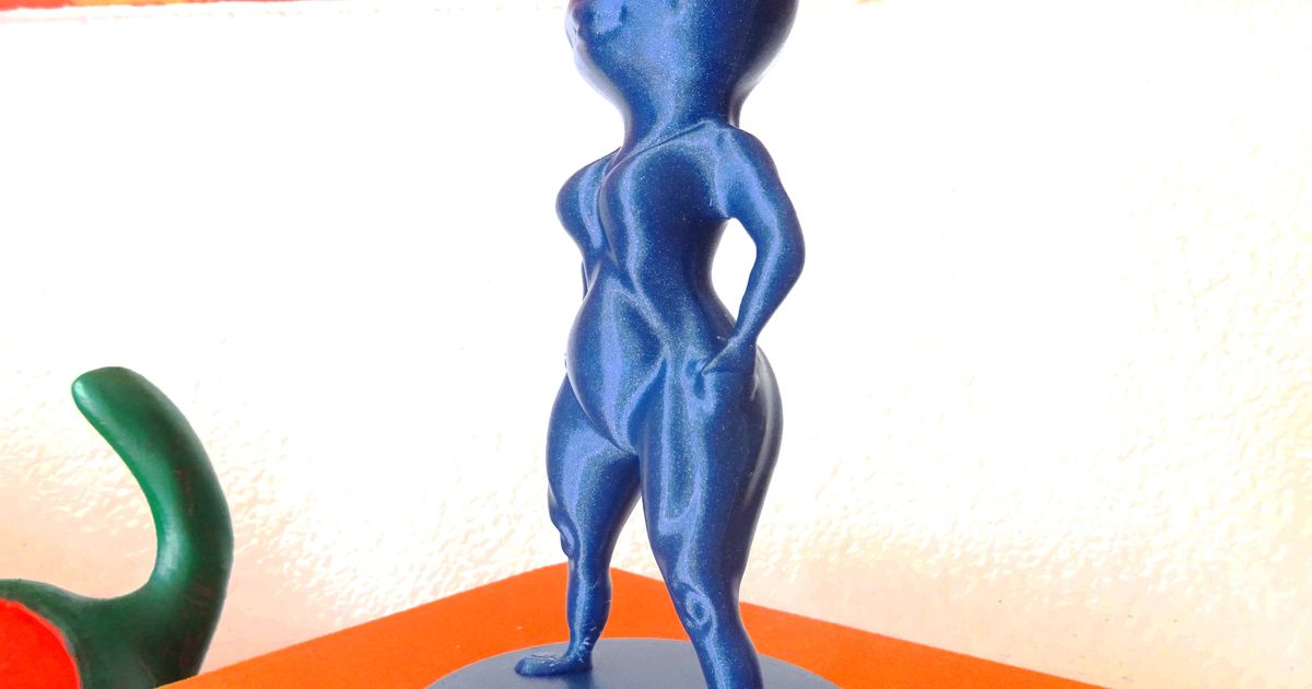 Frog Lady by NagyBig | Download free STL model | Printables.com