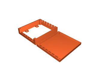 FIBER PATCH PANEL V1(6 port) by Keepy | Download free STL model ...