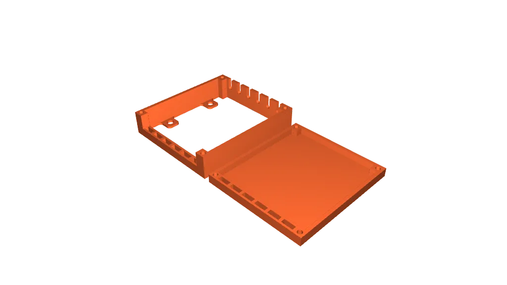 FIBER PATCH PANEL V1(6 port) by Keepy | Download free STL model ...