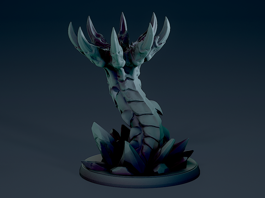 Giant Worm 2 by miniShev | Download free STL model | Printables.com