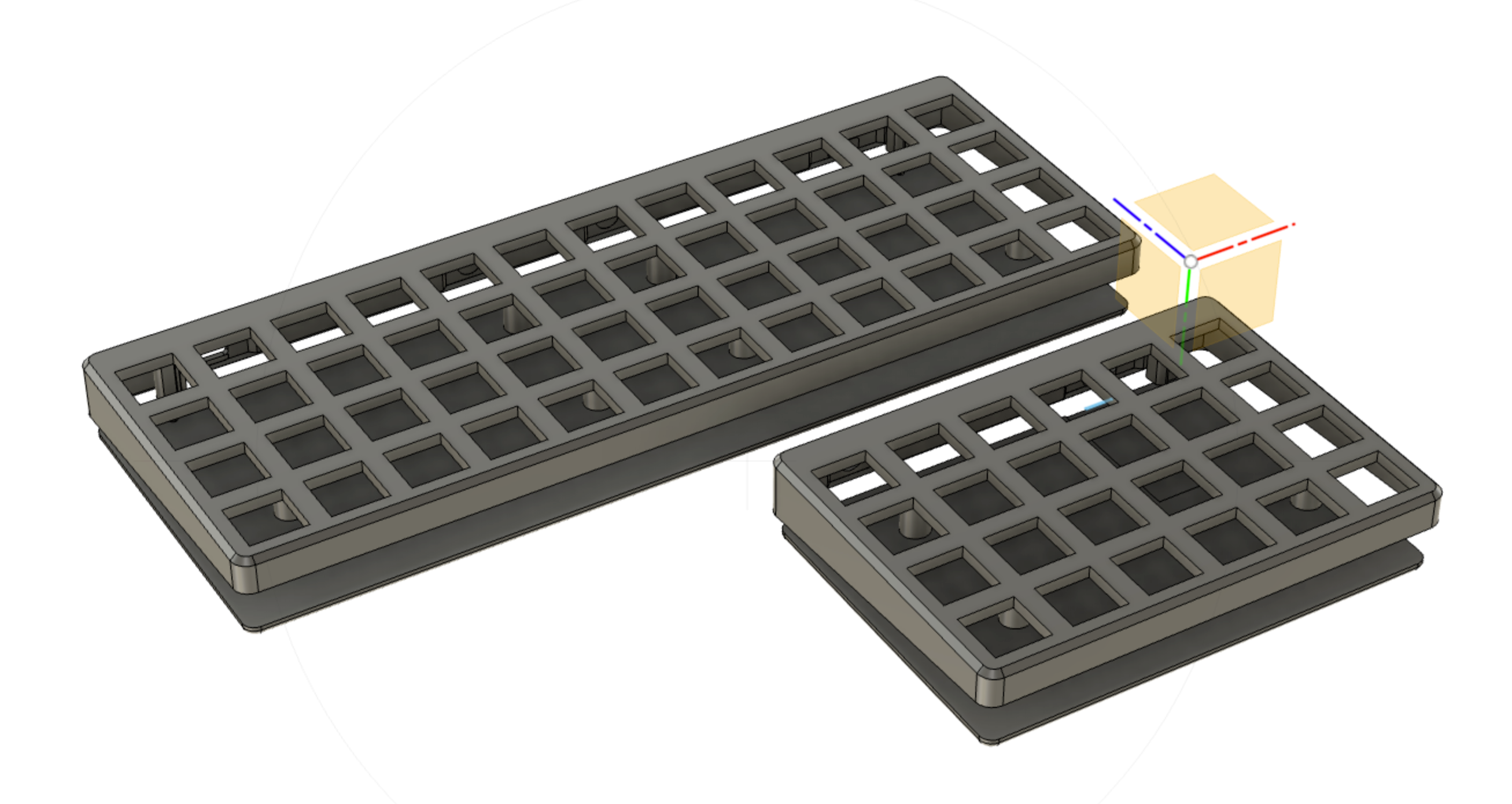 Planck 40% Keyboard Magnetic Split and Full by GiorgioFoX | Download ...