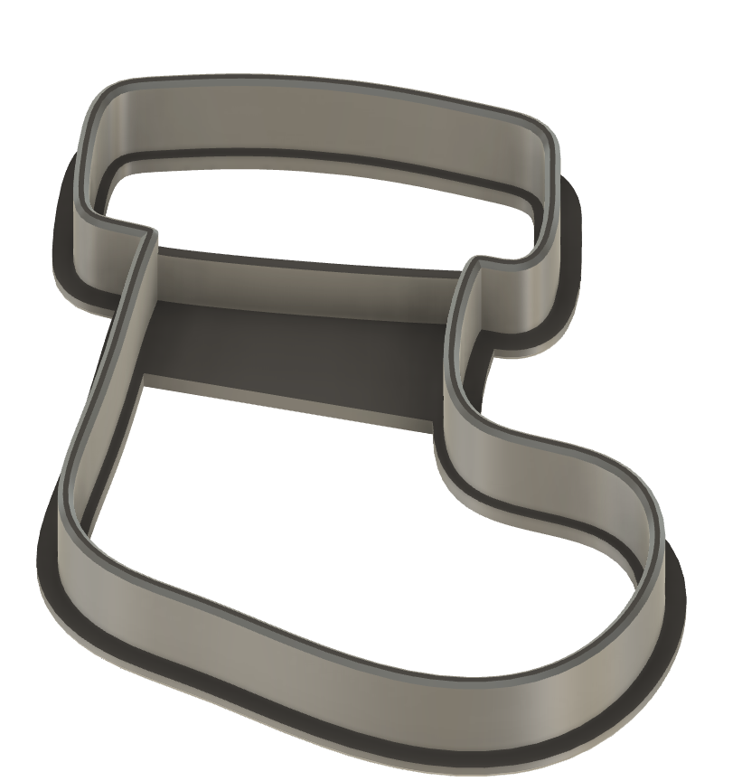 sock cockie cutter by Lötgott | Download free STL model | Printables.com