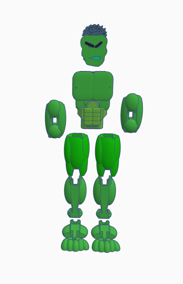 DUMMY 13 HULK remix por Sot Kon | Descargar modelo STL gratuito ...