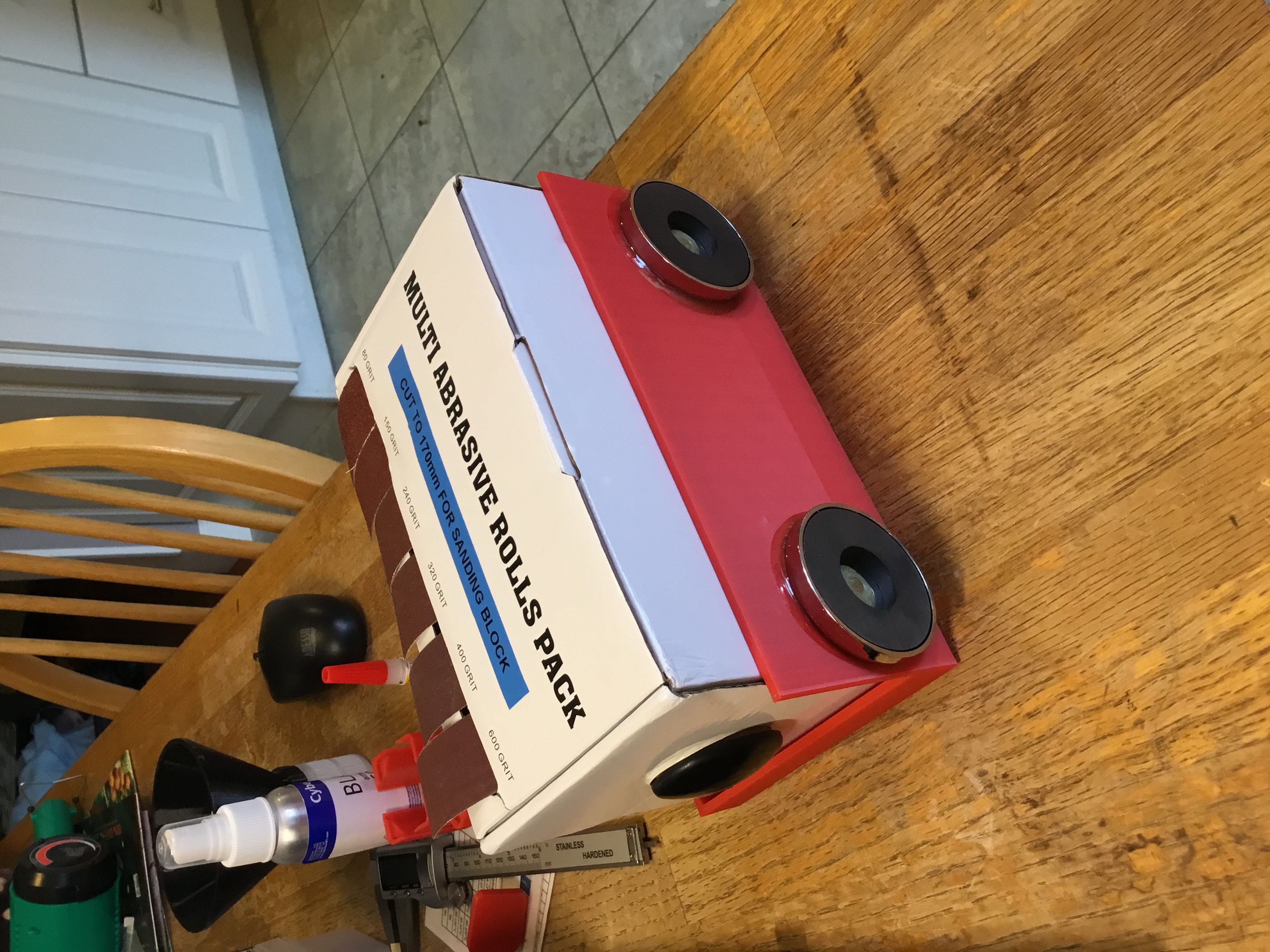 Emery cloth roll organizer by Bill McQuerry | Download free STL model ...