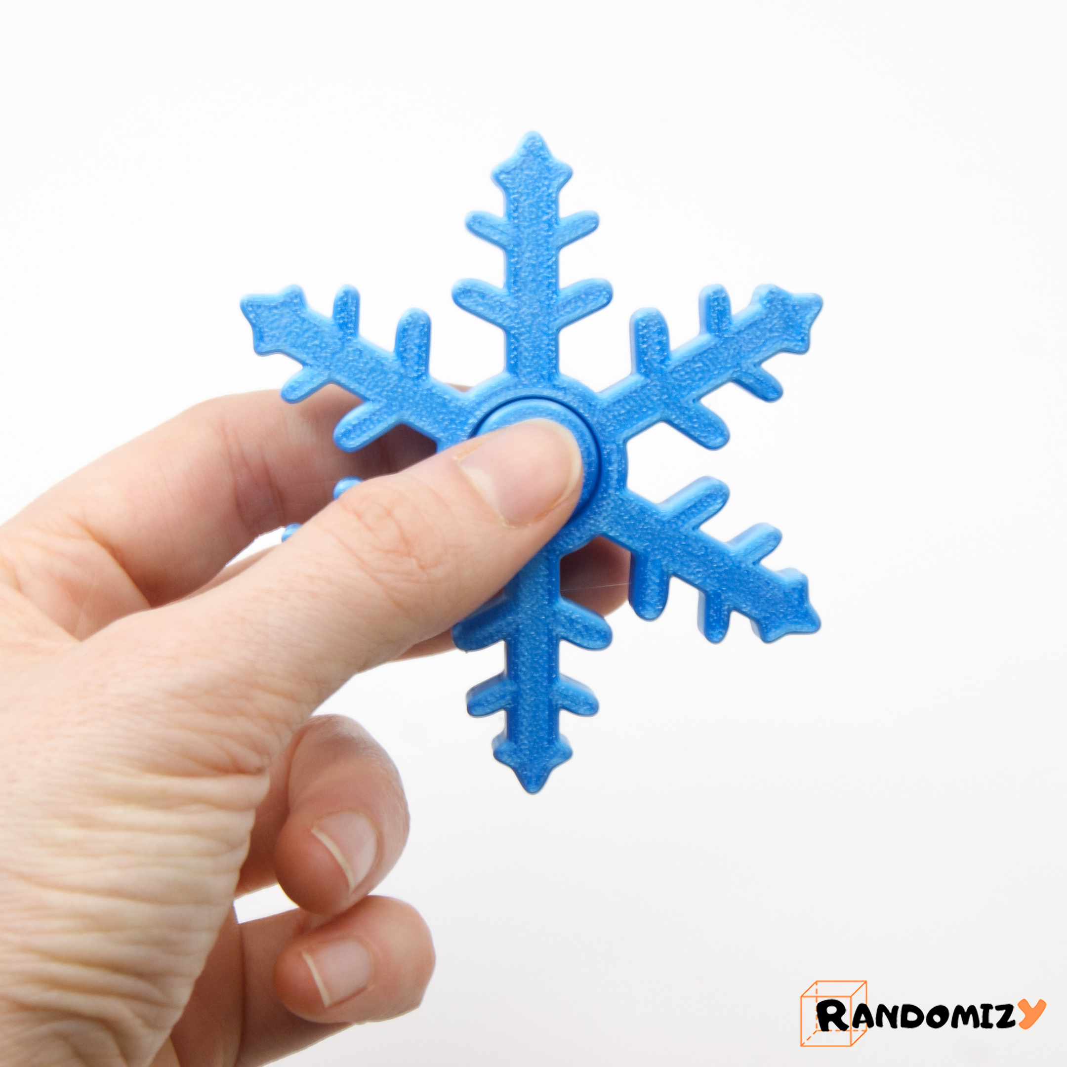 Snowflake Fidget Spinner (Classic) by Randomizy | Printables Store