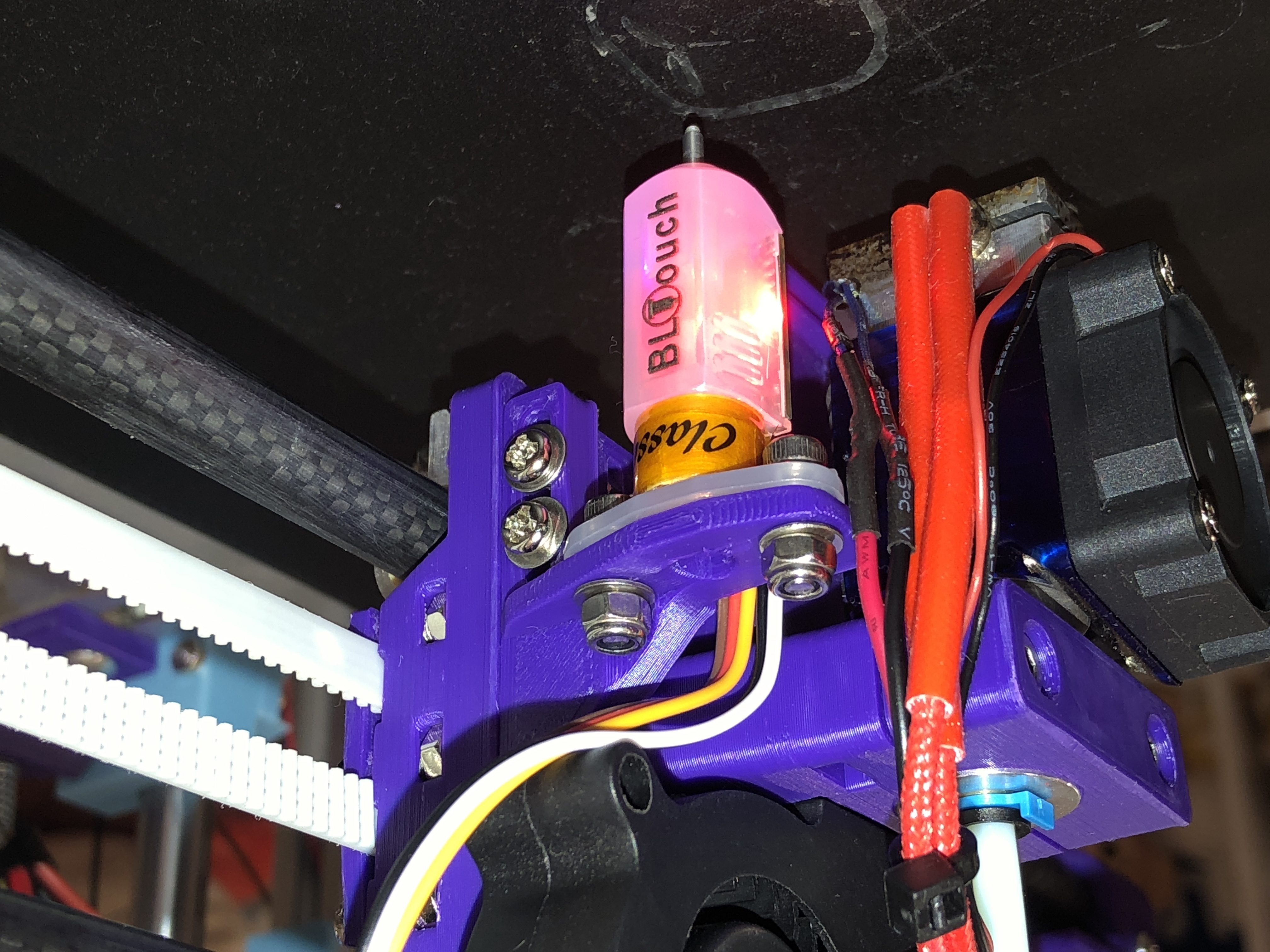 BLTouch mount for HyperCube (Updated Mounting) by Paul Arden | Download ...