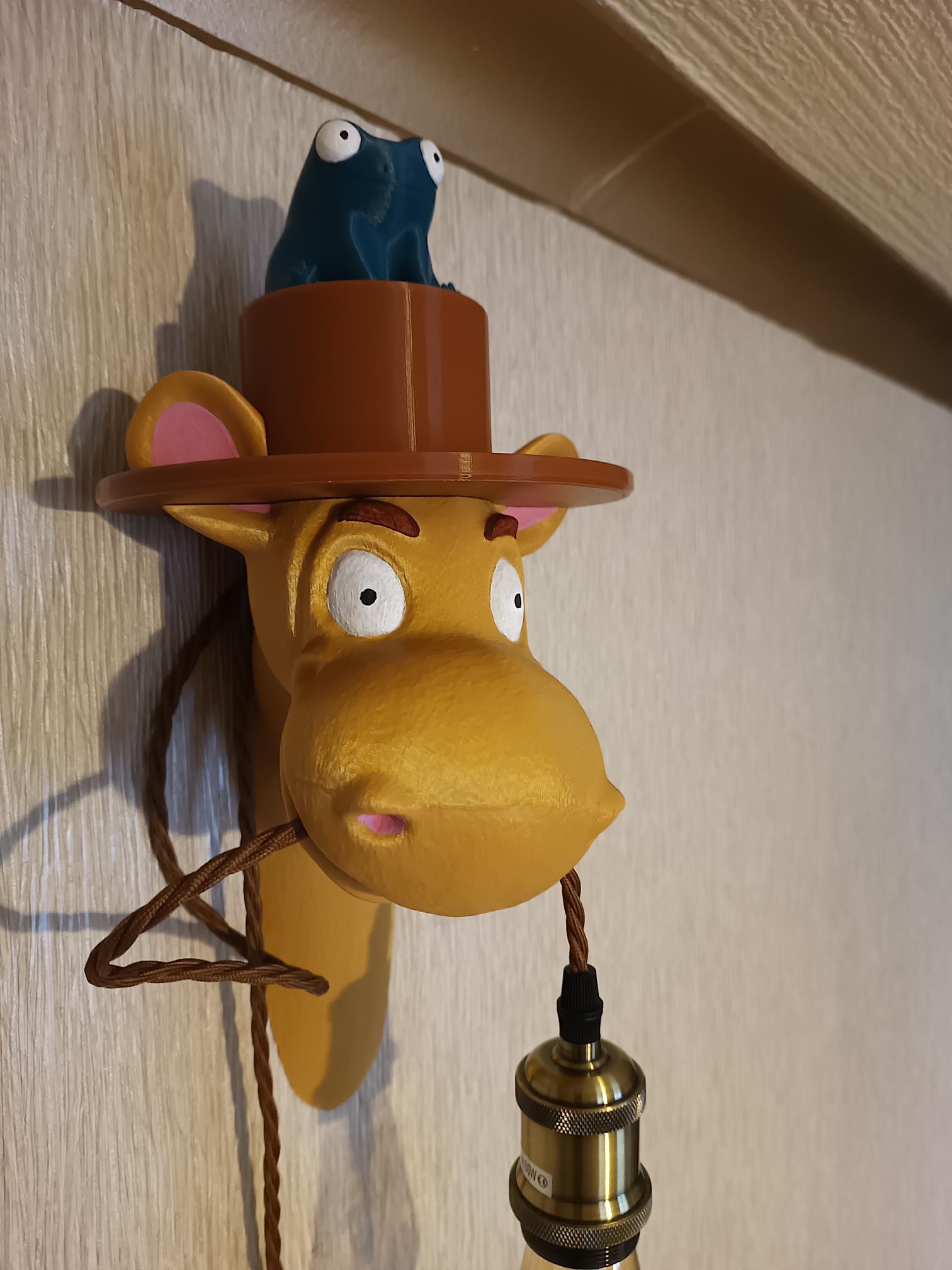 Giraffe wall light by Fat muppet | Download free STL model | Printables.com