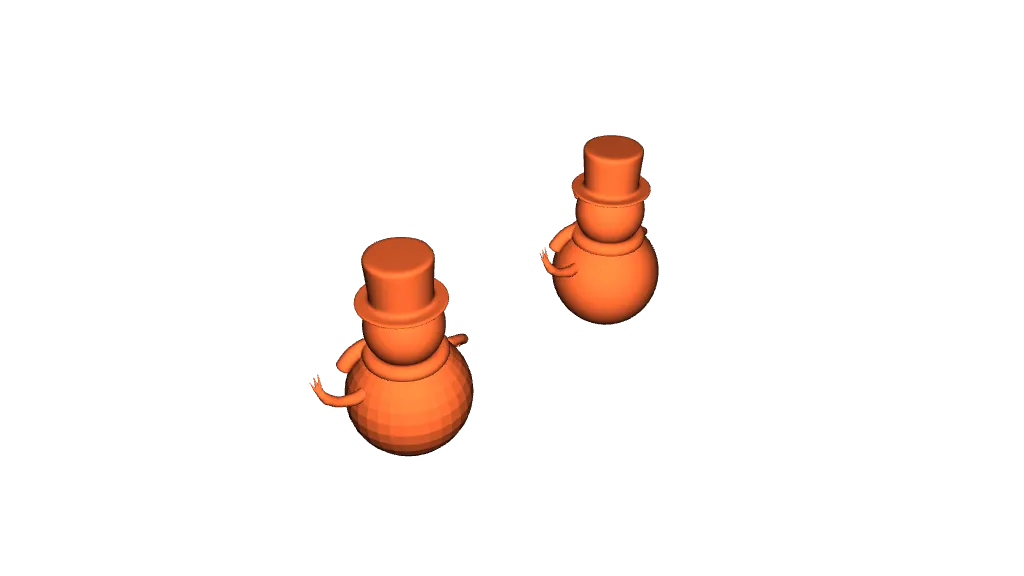 Snowman by JS printing | Download free STL model | Printables.com