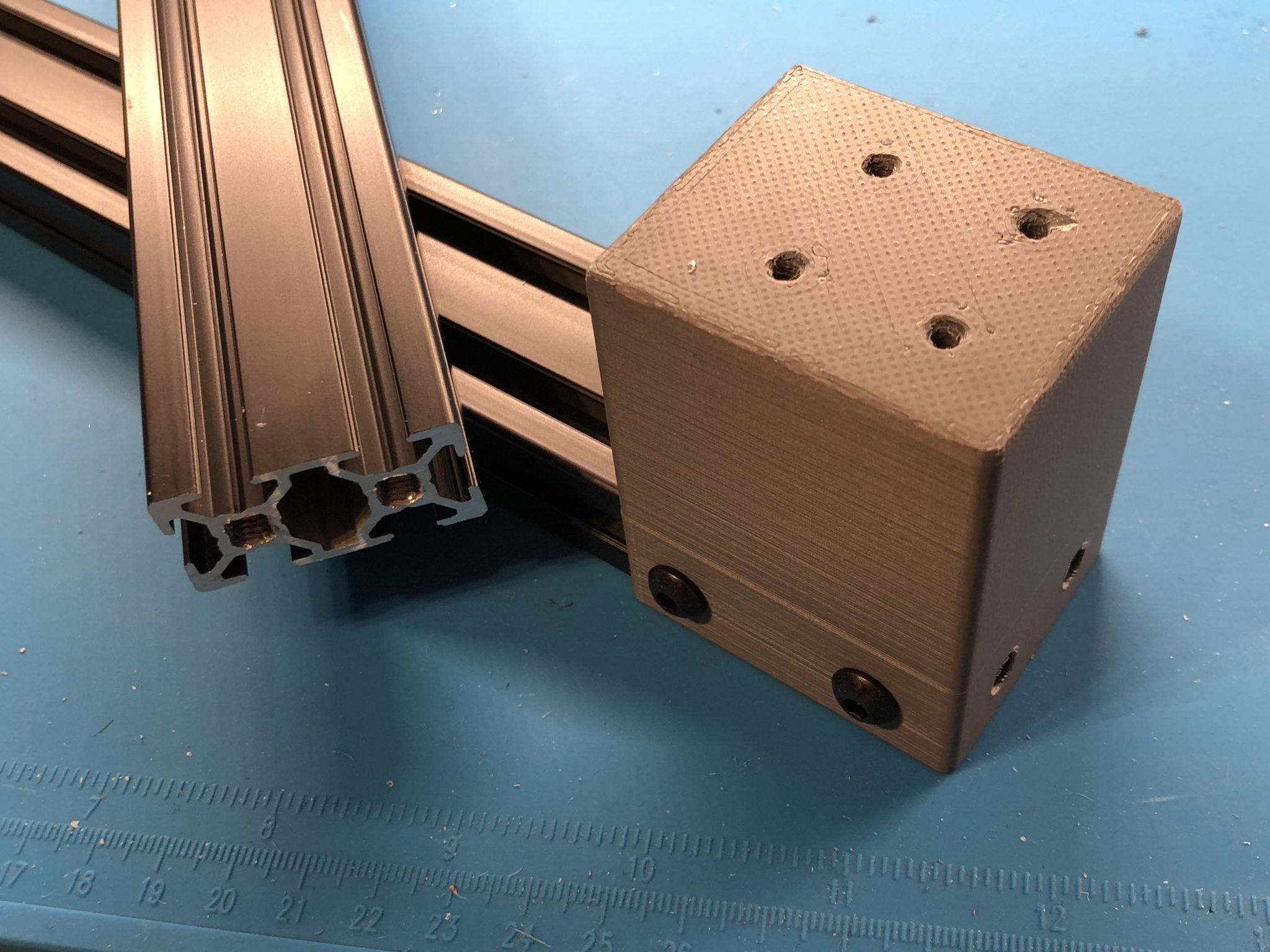 Blocks for drilling of aluminium slot profiles by Maxim Shchetynin ...