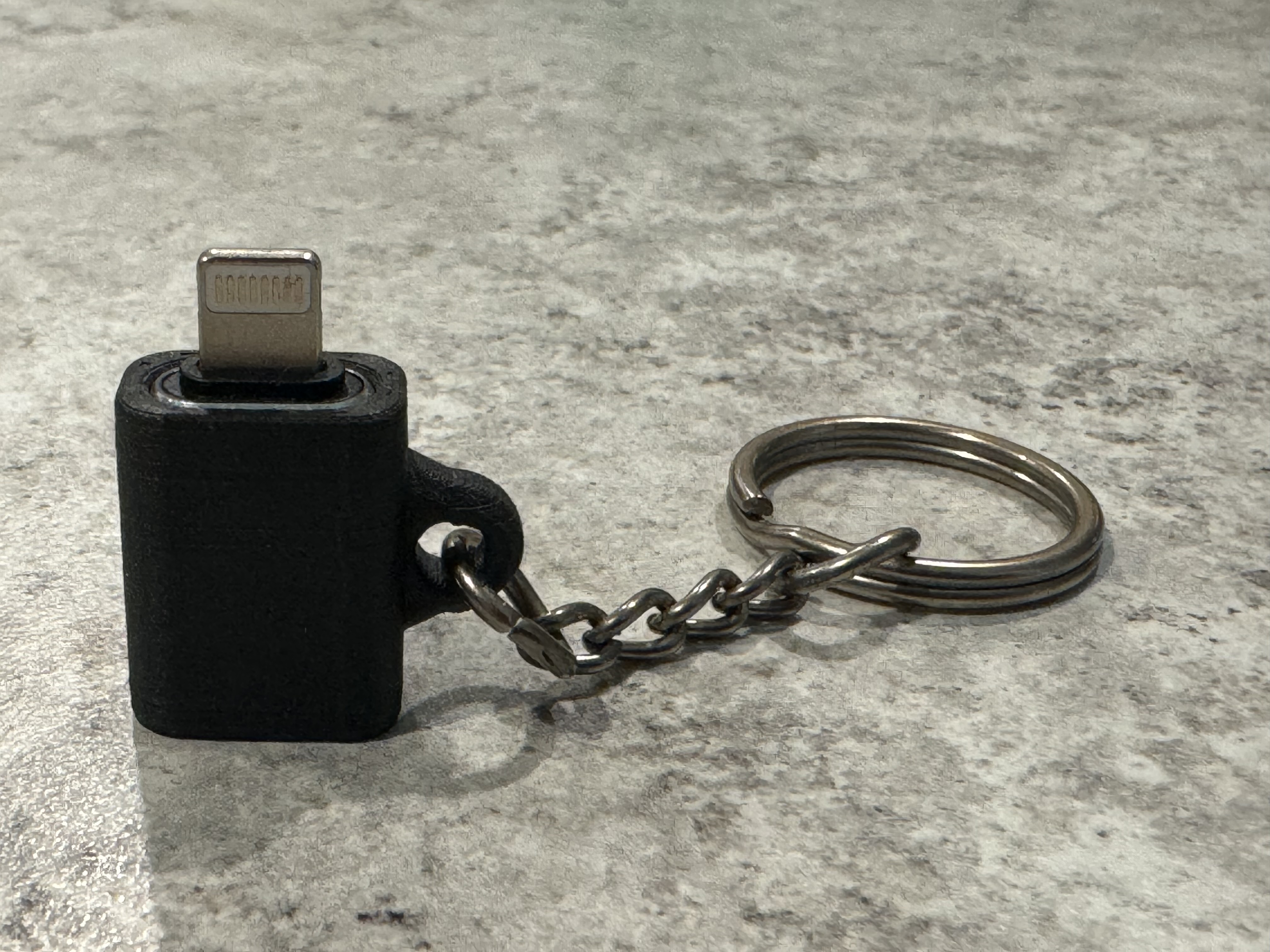 iPhone / Airpod USB C to Lightning adaptor Keyring by xzxer | Download ...