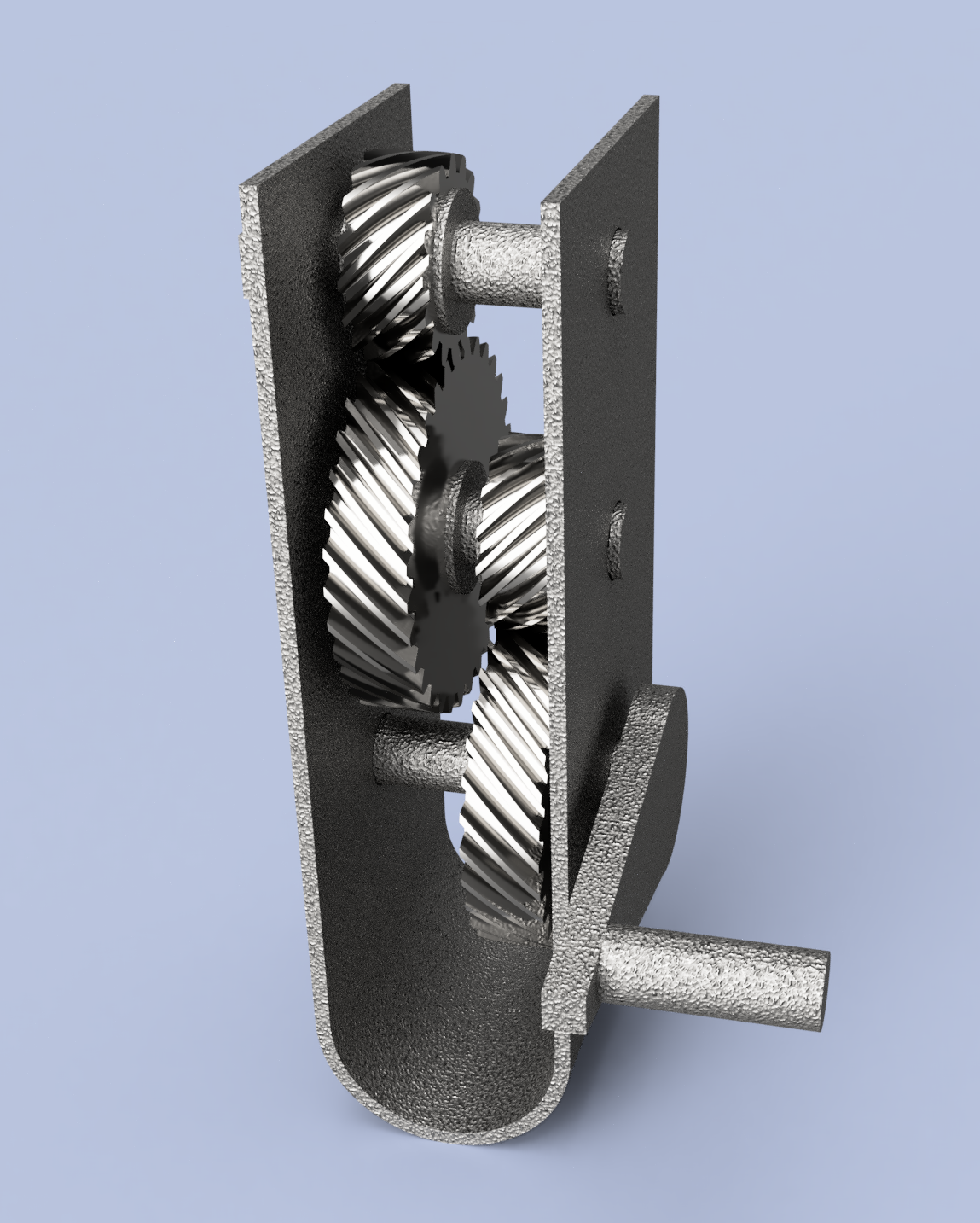 Small Versatile Gearbox by dbefer's gaming | Download free STL model ...