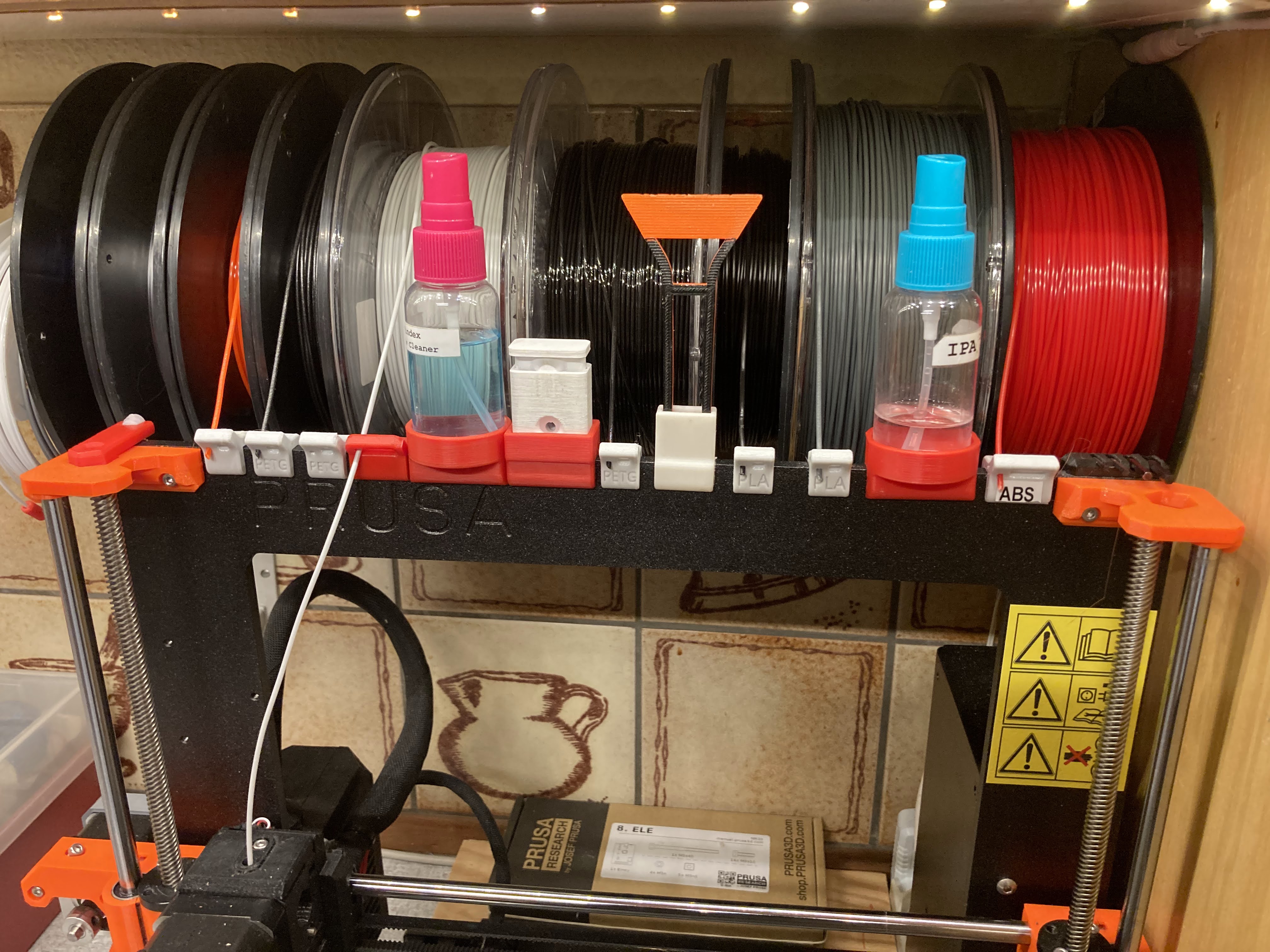 Simple combined filament guide and clip by Peter287 | Download free STL ...