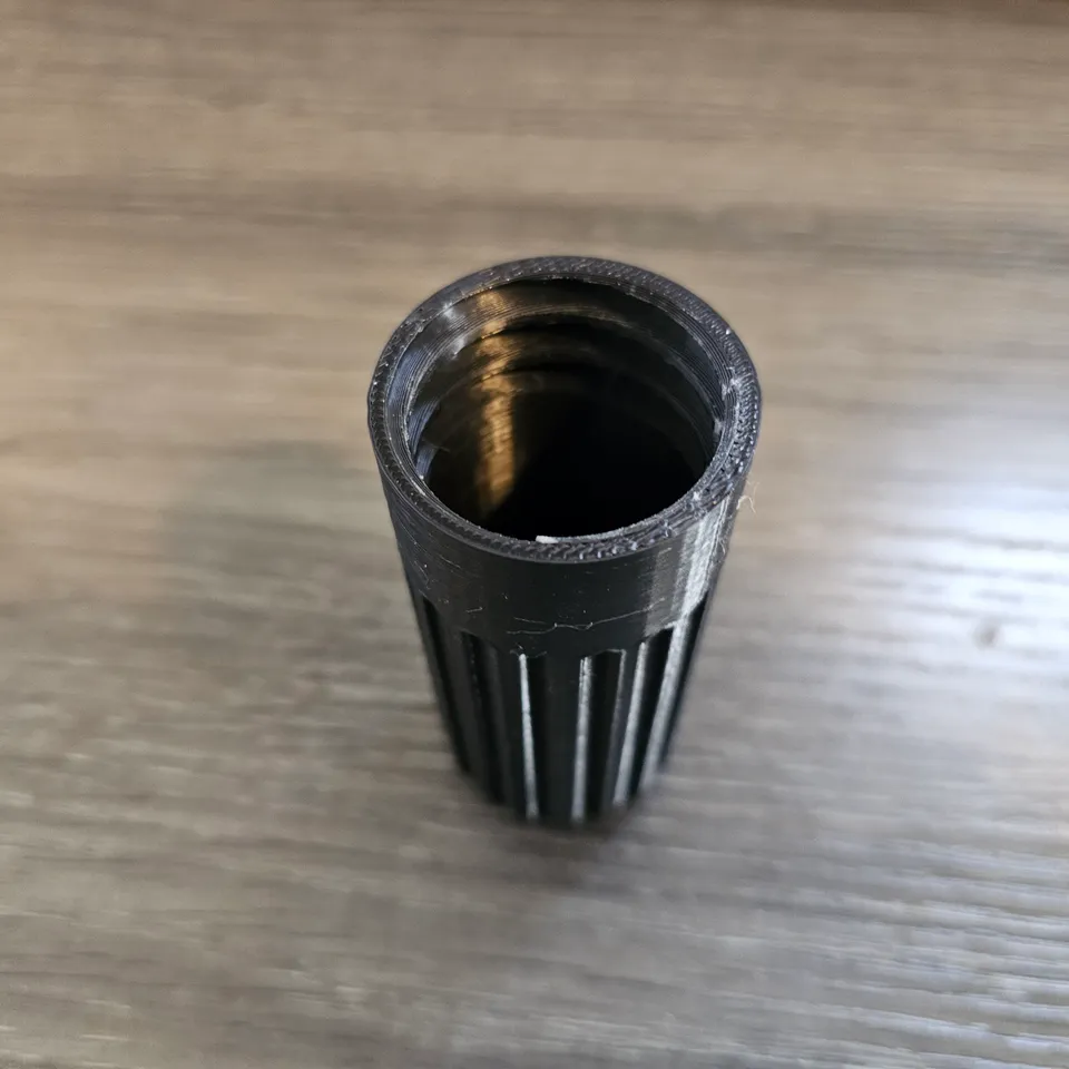 Container with threaded cap by Fast3D | Download free STL model ...