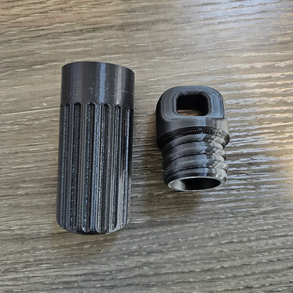 Container with threaded cap by Fast3D | Download free STL model ...