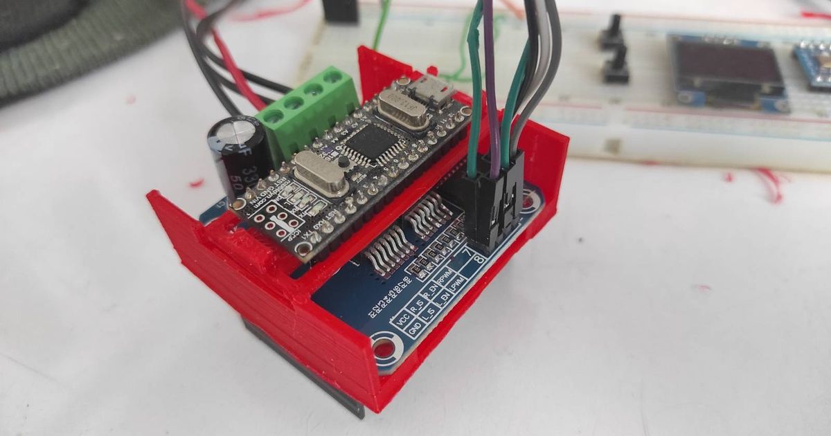 IBT_2 H bridge holder by Krystian Ślusarek | Download free STL model ...