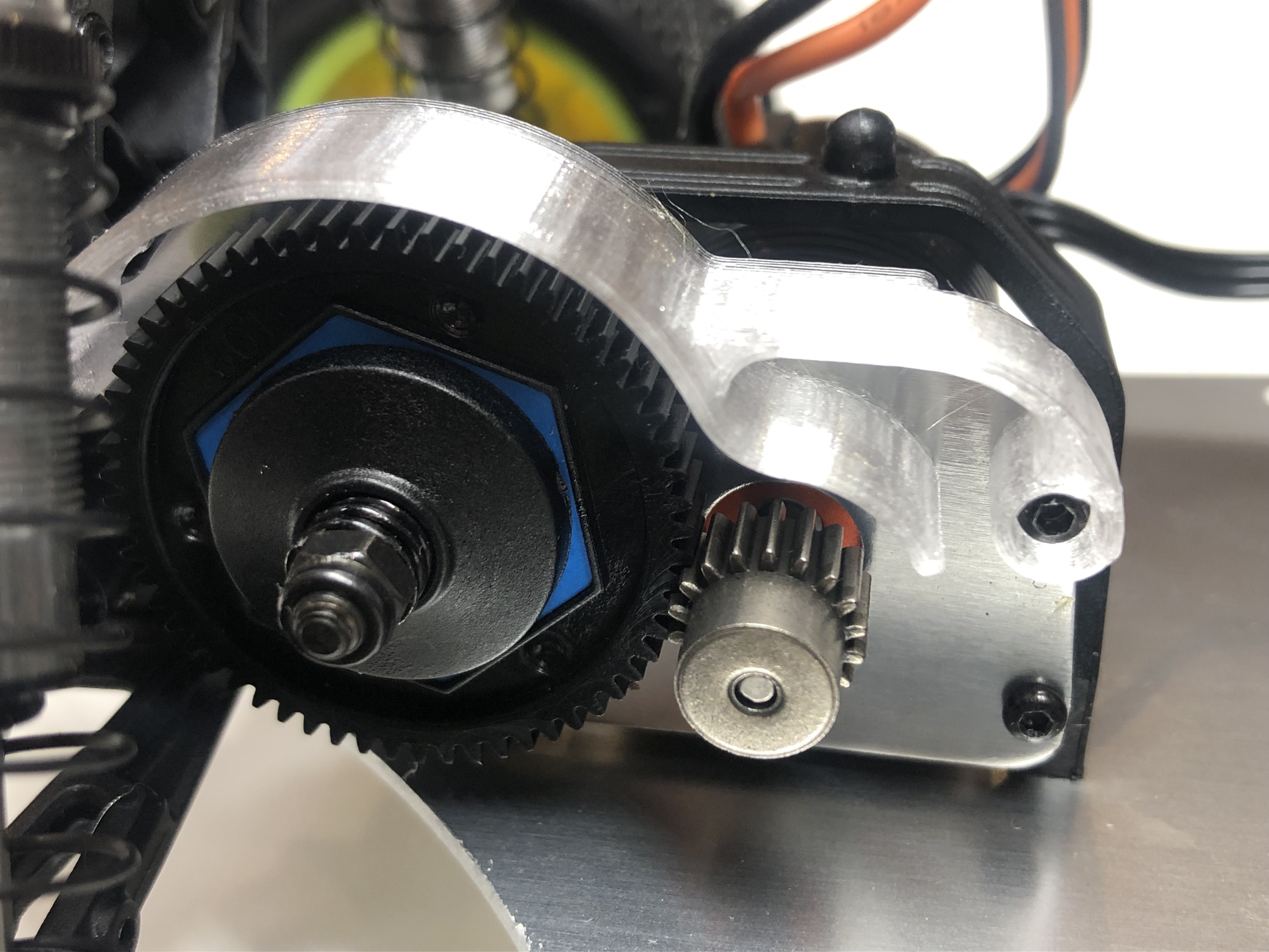 Losi Mini_B_T 2.0 Spur Gear Motor Cover by C4 Designs | Download free ...