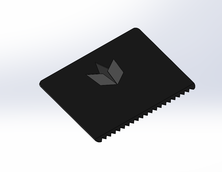 buisnes card ice scraper by Wolfskrim | Download free STL model ...