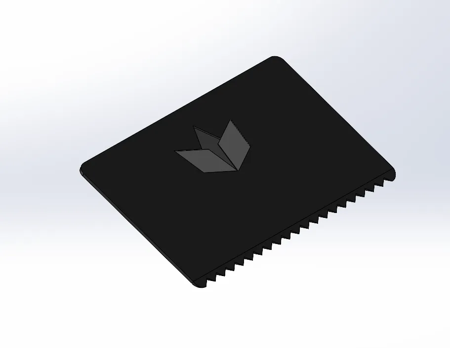 buisnes card ice scraper by Wolfskrim | Download free STL model ...