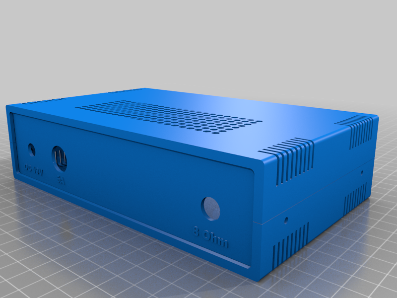 TPA3116D2 Amp Enclosure (V2) by buchhla | Download free STL model ...