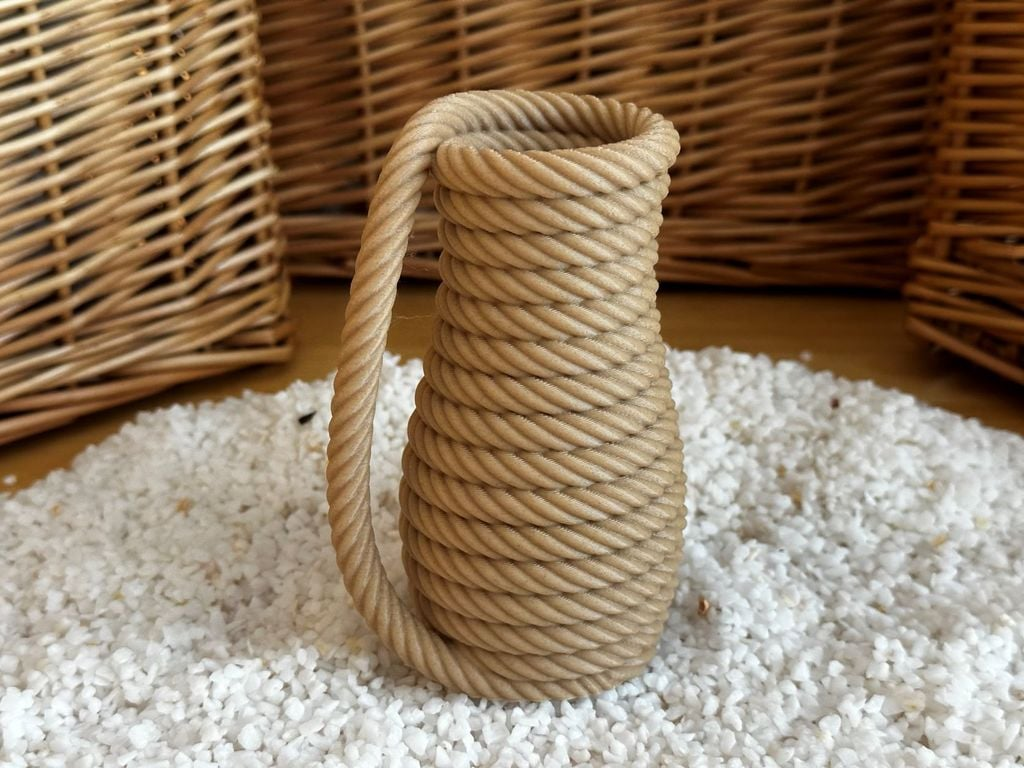 Coiled Rope Containers by beginner who has no printer | Download free ...