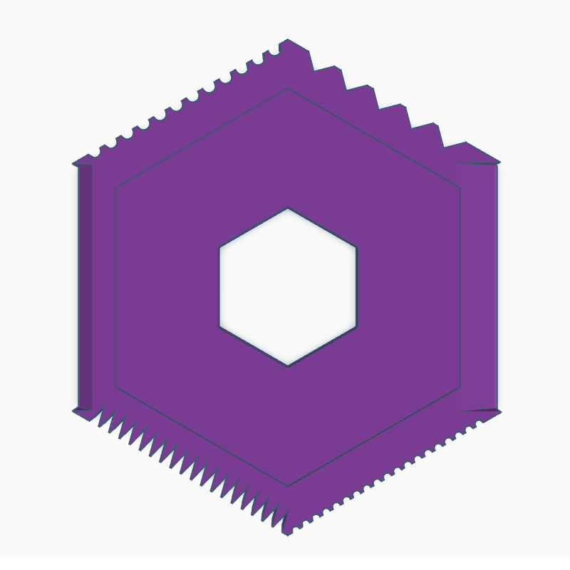 Hexagon Ice Scraper by Noko_VG | Download free STL model | Printables.com