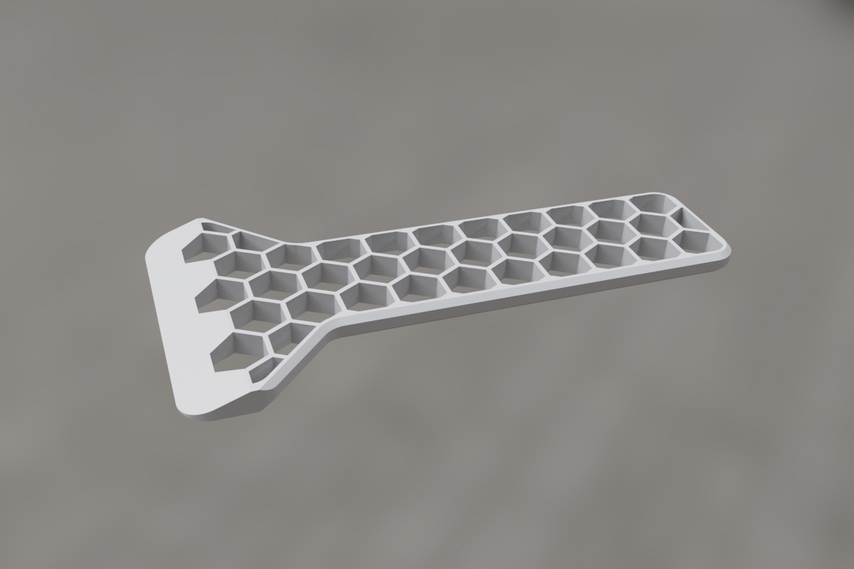 Hex Printbed Scraper (20 min print) by Václav Zahrádka | Download free ...