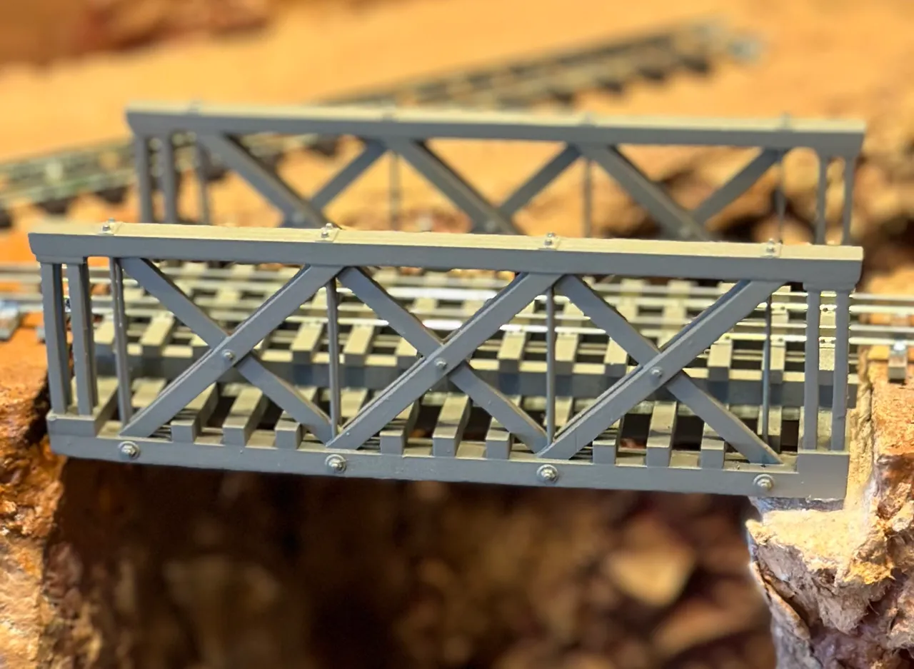 Hon30 wooden box girder bridge (short) by wittmason | Download free STL ...
