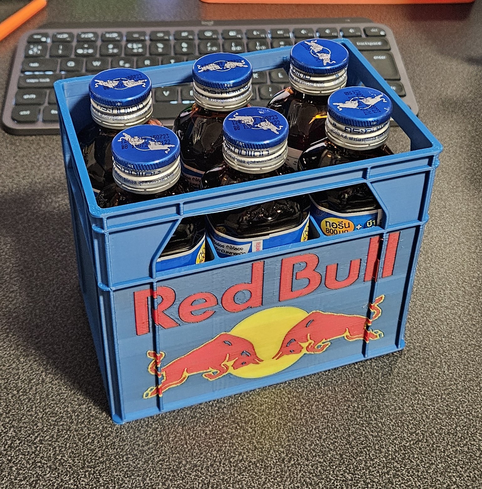 Red Bull Crate by Tomson Design | Download free STL model | Printables.com
