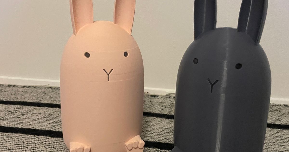 Piggy "Rabbit" Bank by AASTRUP 3D | Download free STL model ...