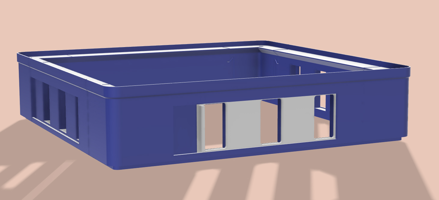 K1 Modular Vented Riser w/Acrylic Top by FreshDesignStudio | Download ...