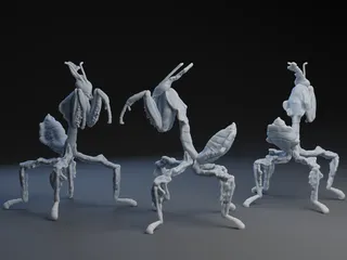 Ghost Mantis by Peter Farell | Download free STL model | Printables.com