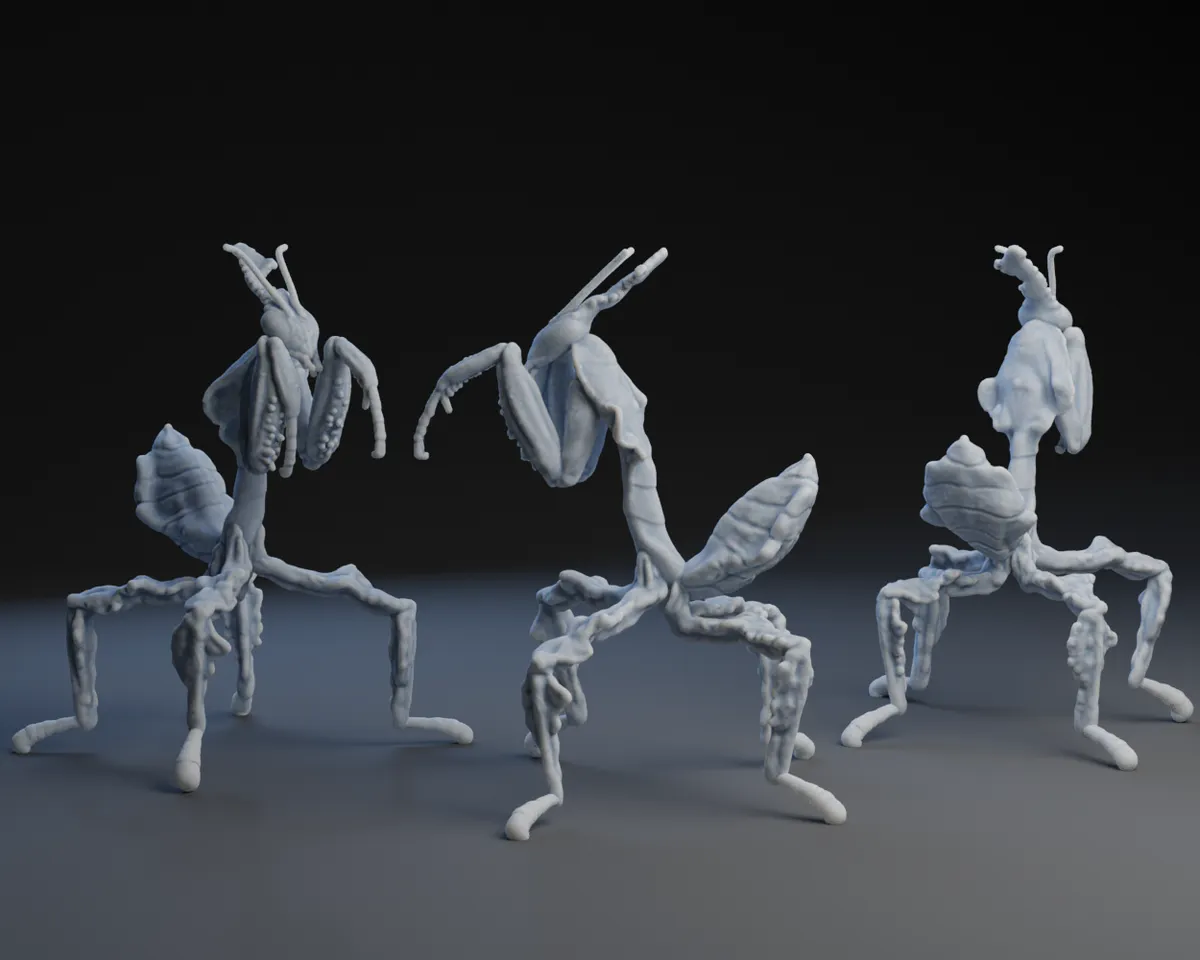 Ghost Mantis by Peter Farell | Download free STL model | Printables.com