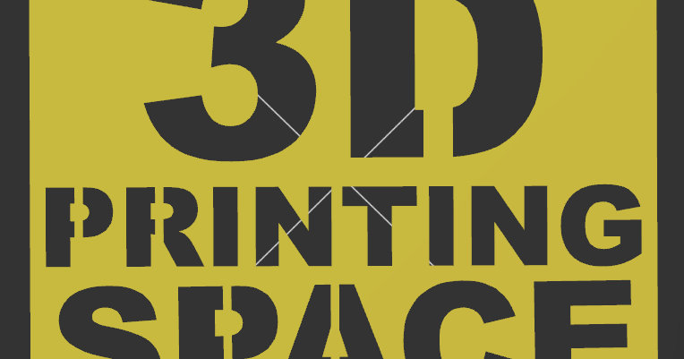 3D printing space Template by walloper3 | Download free STL model ...