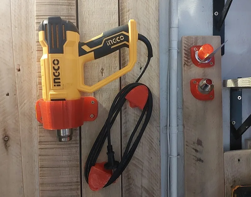 Ingco Heat Gun Wall mount by Johannes JJ Botes | Download free STL ...