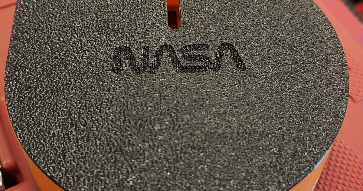 Target Patch Dispenser with NASA logo by Rambo | Download free STL ...