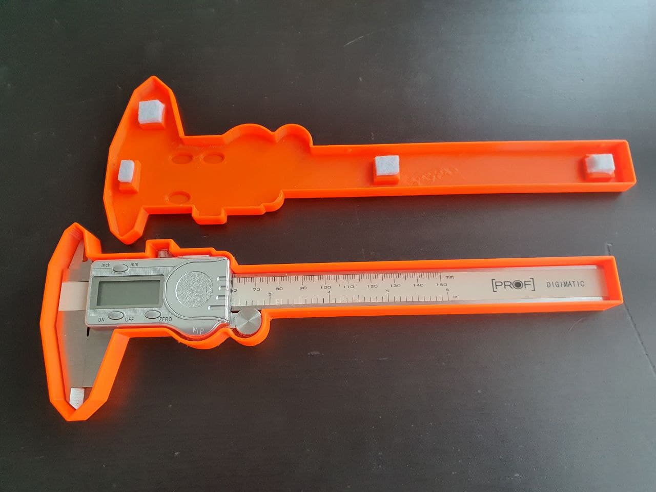 Slim Case for Digital Calipers by MikkoP HAM3D | Download free STL ...