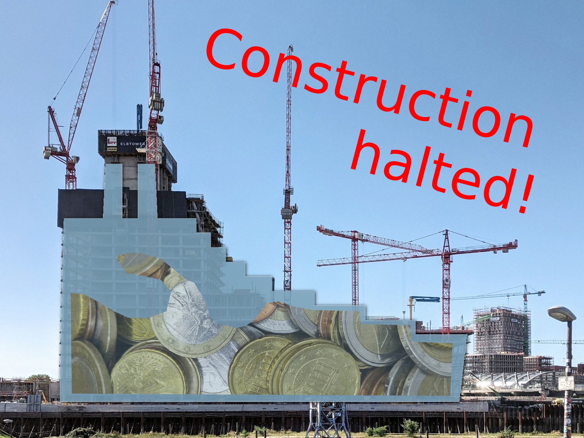 Elbtower Money Bank "under construction" by Nils | Download free STL ...
