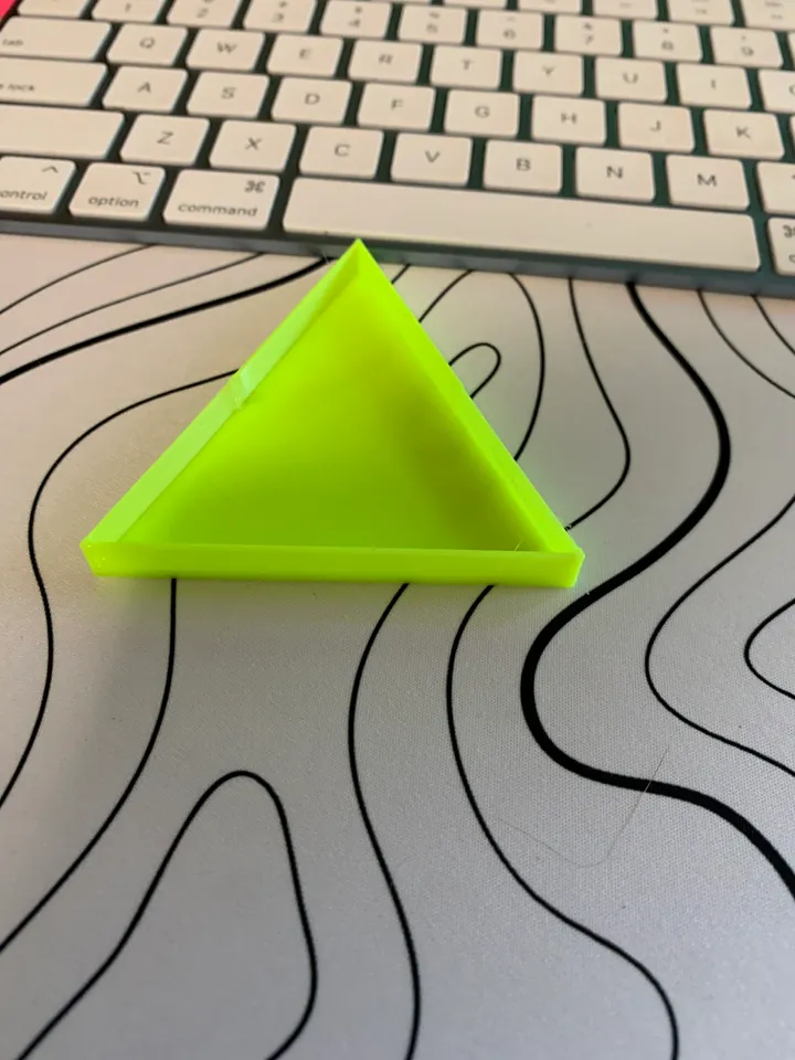 Small Triangle Tray by Isaiah 3DP | Download free STL model ...