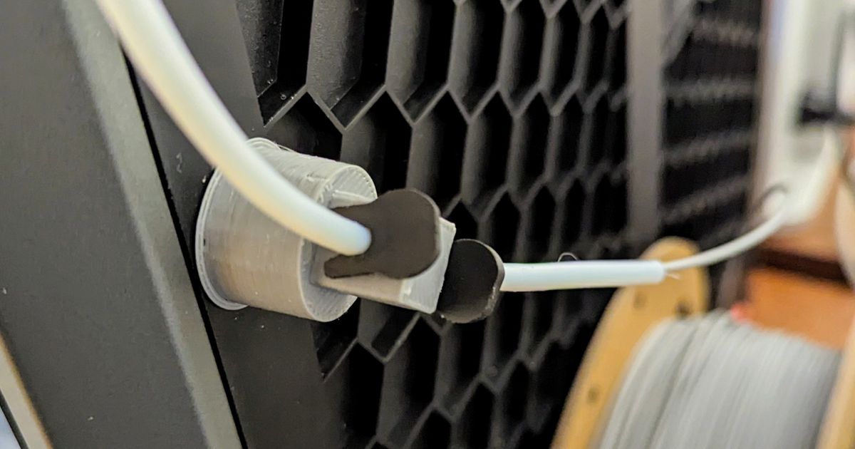 Creality K1 Max Rear Filament Guide by brucemoore | Download free STL ...