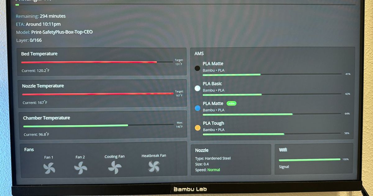 Bambu Lab Monitor Emblem by Tony | Download free STL model | Printables.com